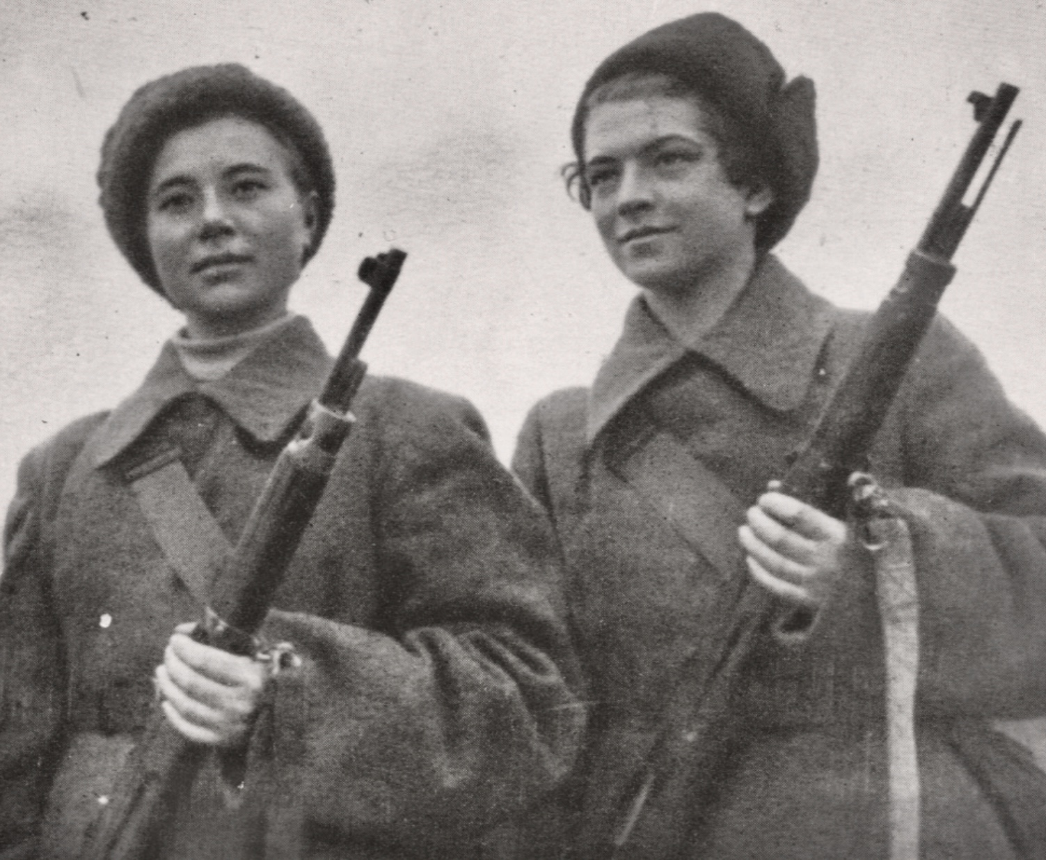 Natalya Kovshova and Mariya Polivanova: Female Snipers Loyal to the End ...