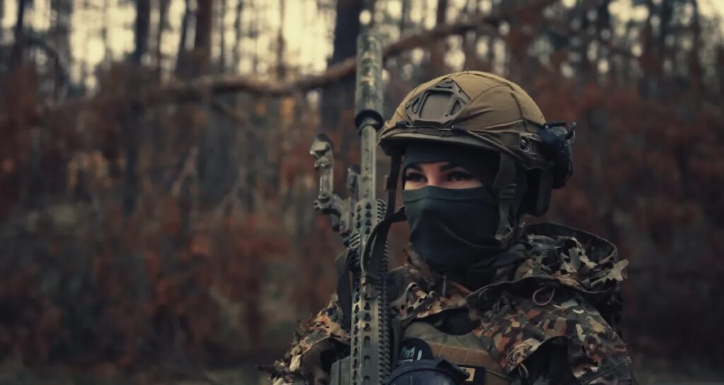 Brave Ukrainian female snipers are following in the legendary footsteps ...