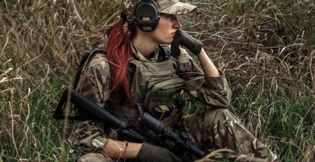 Brave Ukrainian female snipers are following in the legendary footsteps ...